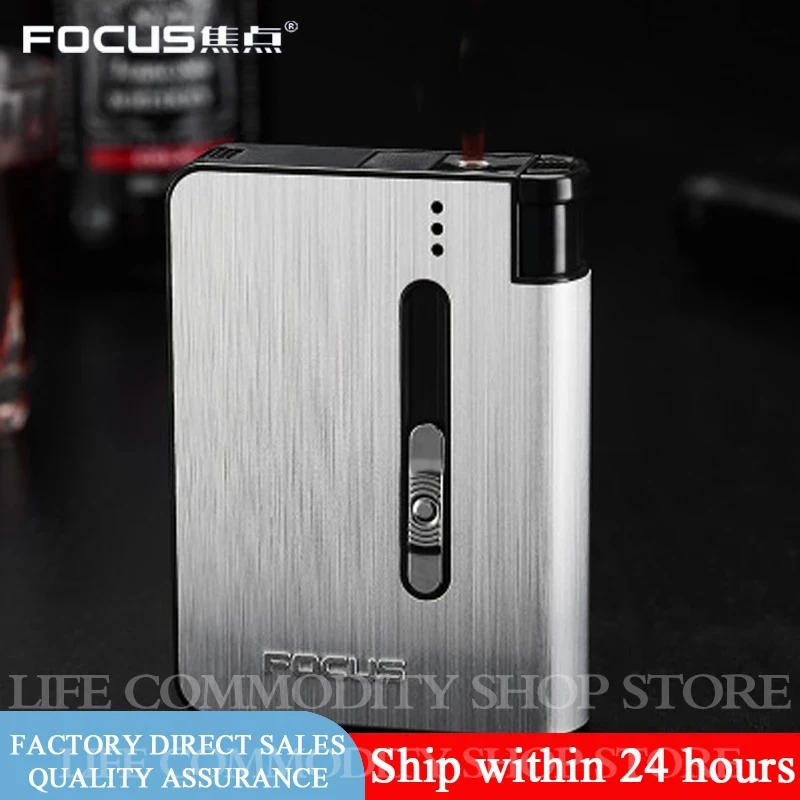 2020-New-FOCUS-Automatic-Eject-Smoke-Cigarette-Box-hold-10-pcs ...