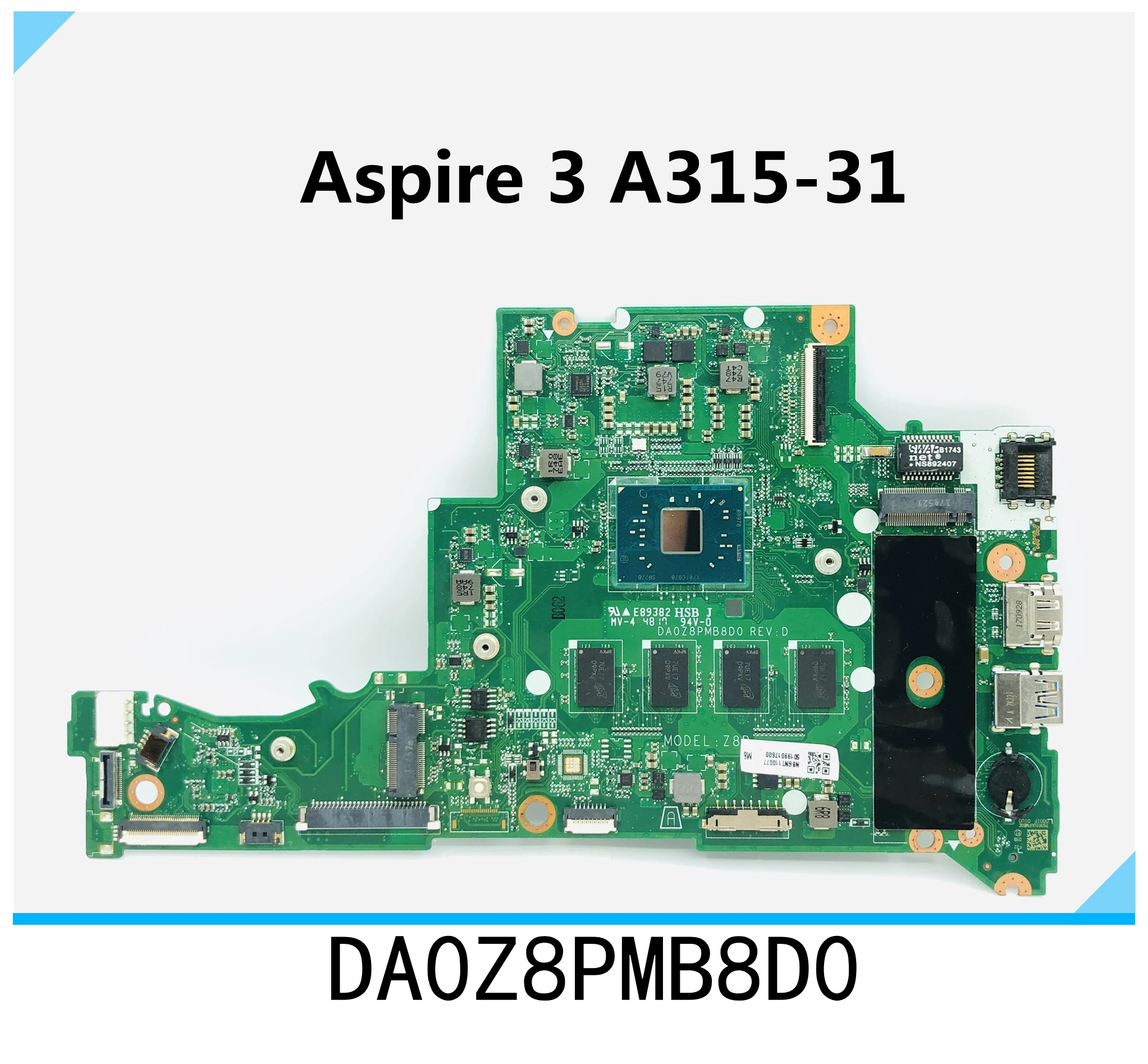 DA0Z8PMB8D0-Motherboard-For-Acer-Aspire-A315-31-N17Q2-Laptop ...