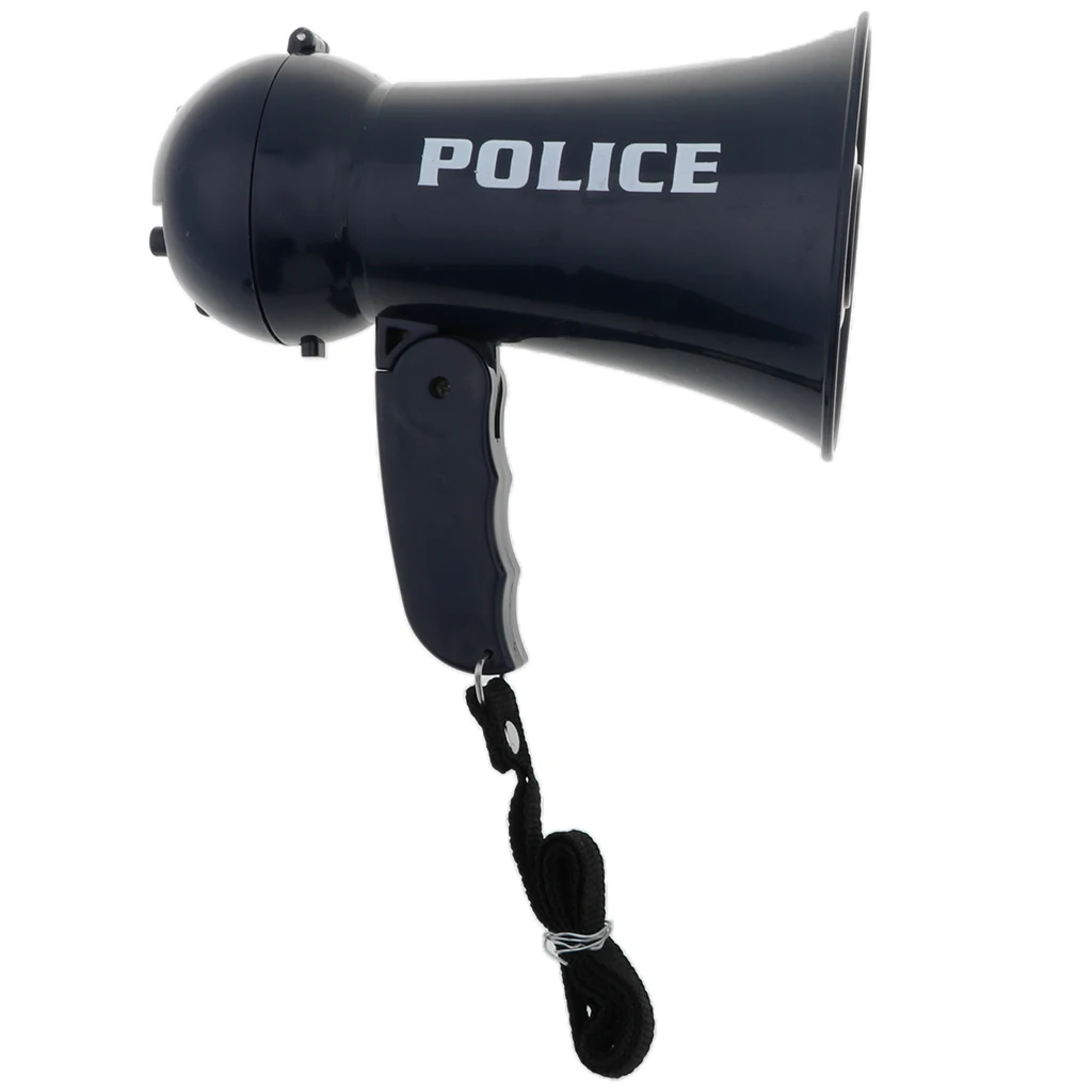 Role Play Police Megaphone Speaker with Siren Sound for Kids Children ...