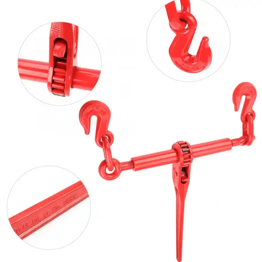 Load Binder Kit 2Pcs Professional Ratchet Load Lever Binder 5/16-3/8 ...