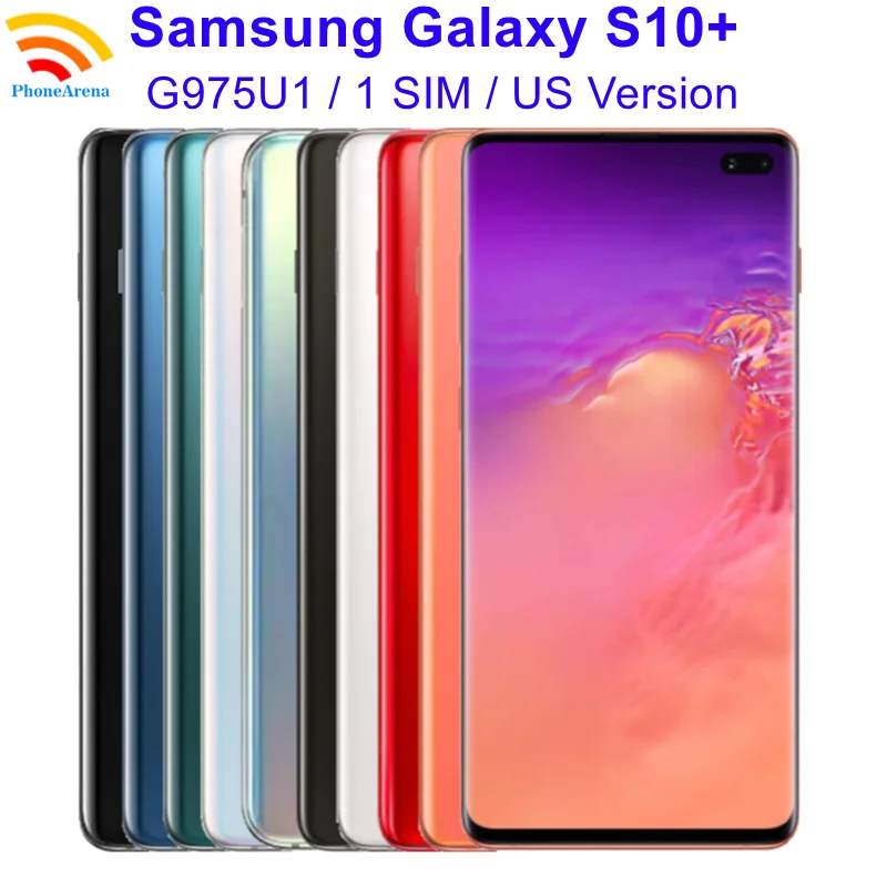 Samsung Galaxy S10+ G975U1 S10 Plus 6.4" RAM 8GB ROM 128GB 512GB 1TB ...