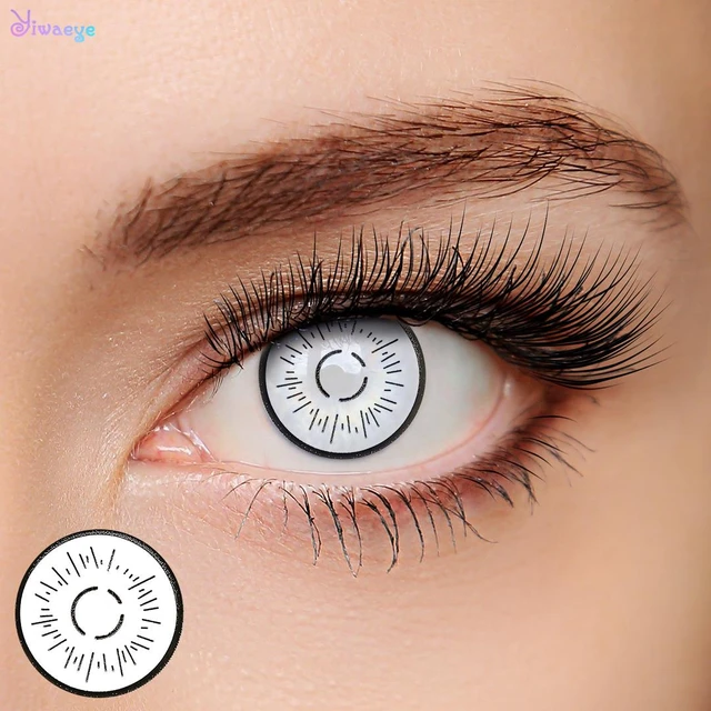 Byakugan Contacts No Pupil