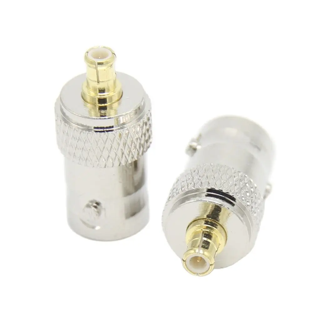 BNC-Female-To-MCX-Male-RF-Coaxial-Connector-Adapter-For-DS0201-DSO-QUAD ...
