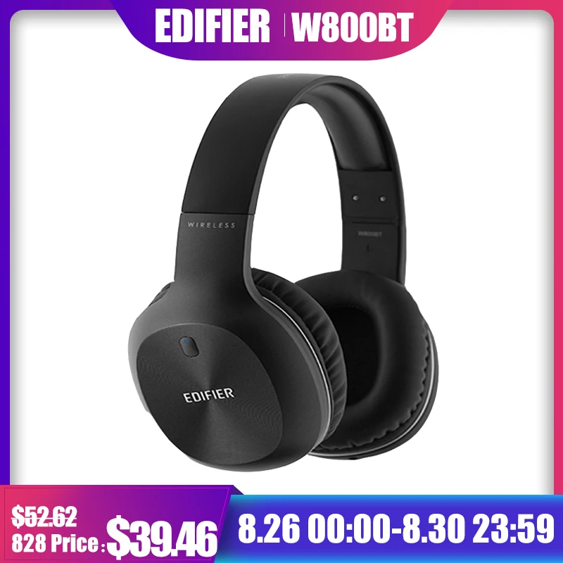 EDIFIER W800BT Stereo Bluetooth Headset Wireless Bluetooth headset ...