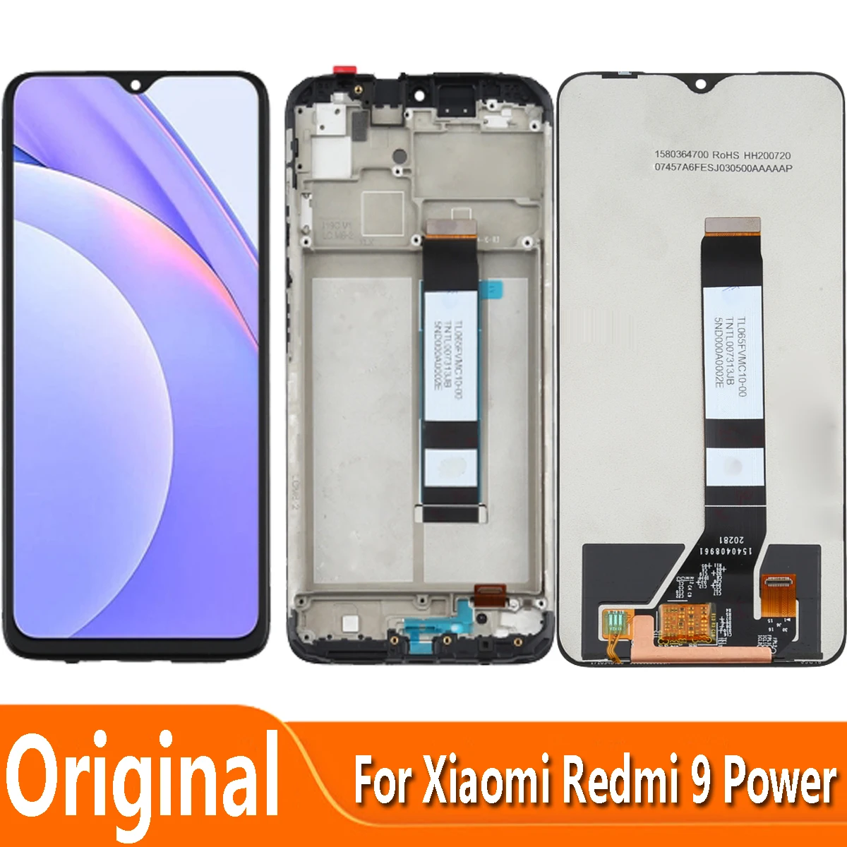 Pantalla-LCD-t-ctil-para-Redmi-9-Power-montaje-de-digitalizador-con ...