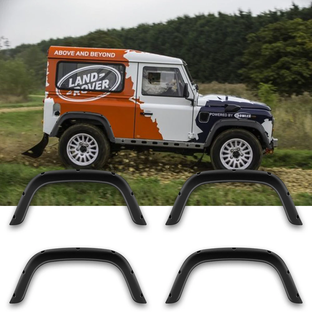 For-land-rover-defend-Fender-Flares-Wheel-Arch-For-Cars-Body-Kits-Mud ...