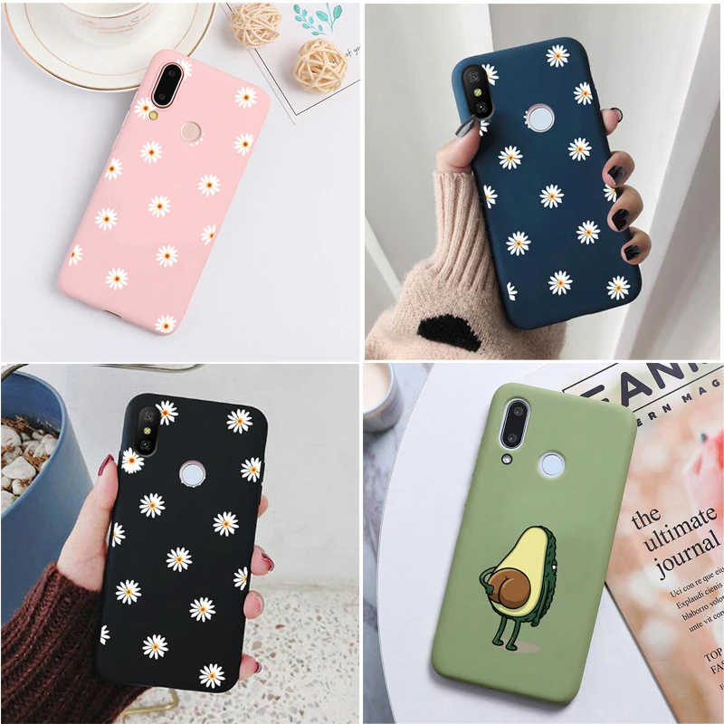 Avocado Daisy Flower Case for Samsung Galaxy A5 2017 A6 A7 A8 J4 J6 ...