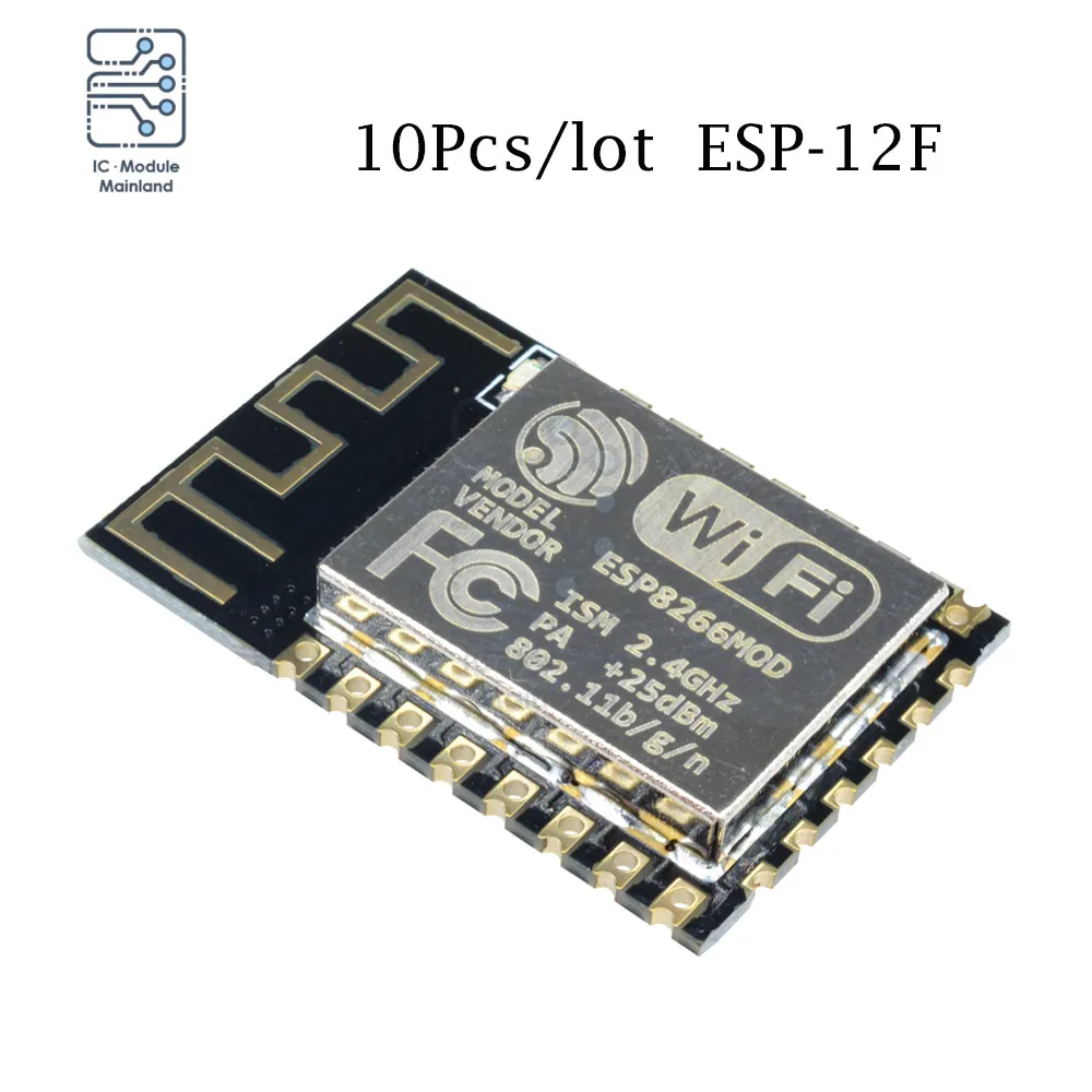 10 teile/los ESP8266 Drahtlose Modul ESP 12F Serielle Entwicklung Bord ESP12F Upgrade Remote ...