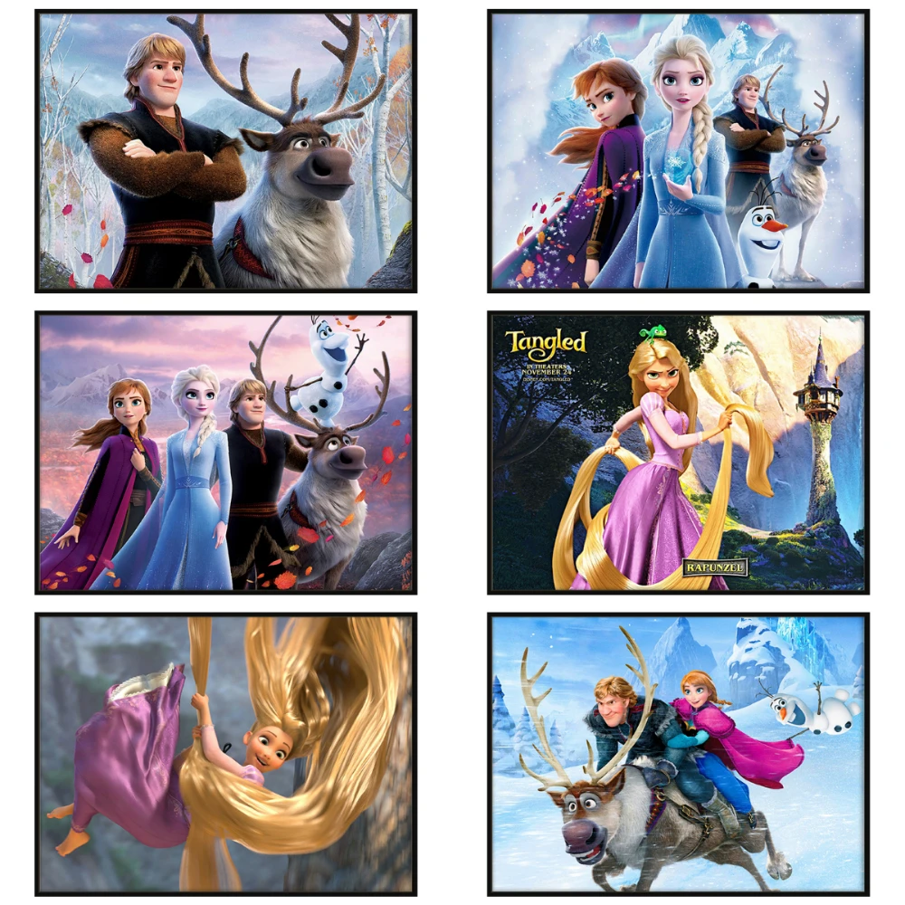 Rapunzel Painting In Frozen