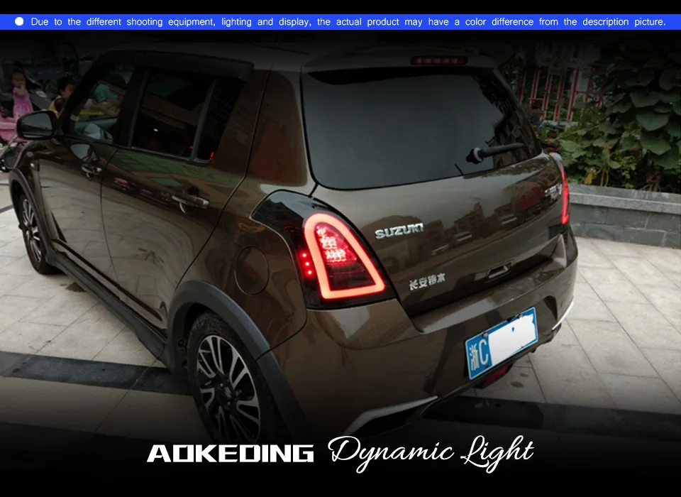 Car Styling For Suzuki Swift Tail Lights 2004-2017 Swift Led Tail Light ...