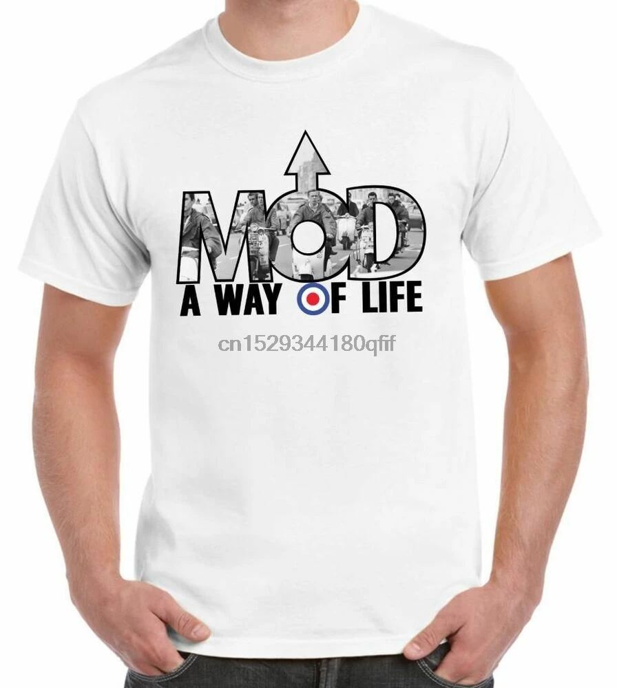 MOD A WAY OF LIFE MENS T SHIRT Mods Ska Scooter Target S to 3XL ...