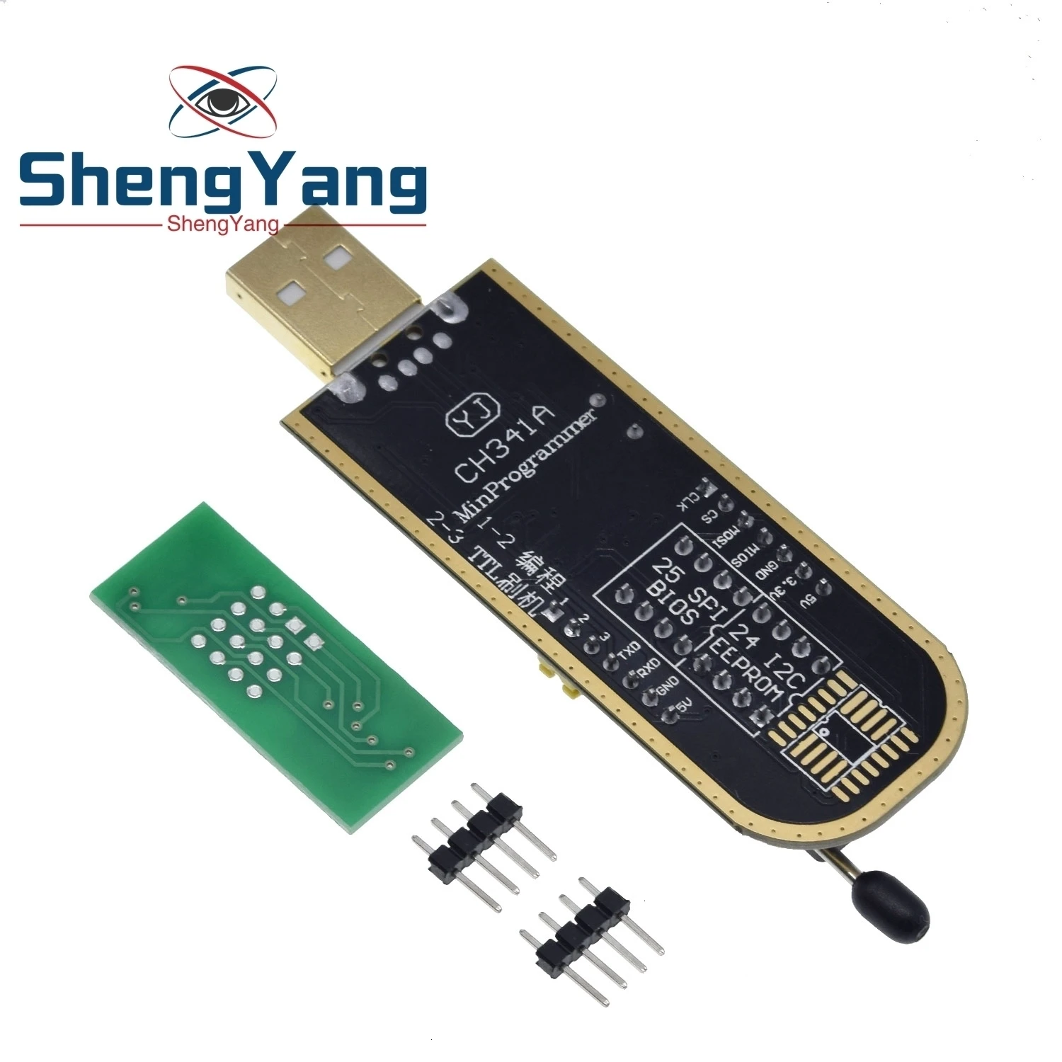 TZT USB программатор CH341A/CH341B для EEPROM 24/25 series | AliExpress