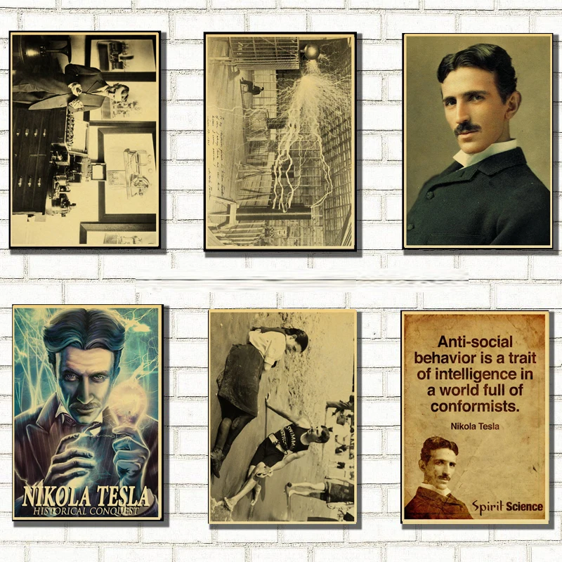 Wall Décor Starseed Poster Nikola Tesla #9 Digital Download Home ...