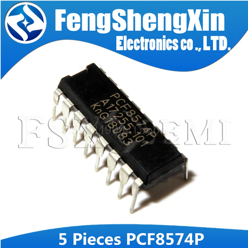 5pcs/lot Pcf8574p Pcf8574 Dip-16 Ic Pcf8574ap - Integrated Circuits ...