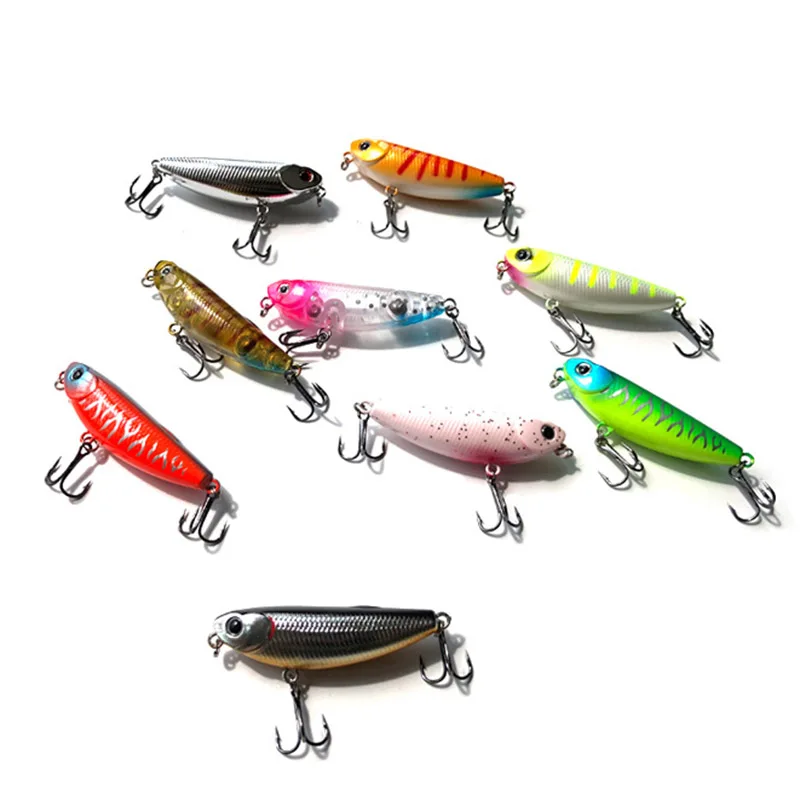 1pcs Sparrow Pencil Surface Fishing Lure Wobblers 50mm 5g Topwater ...