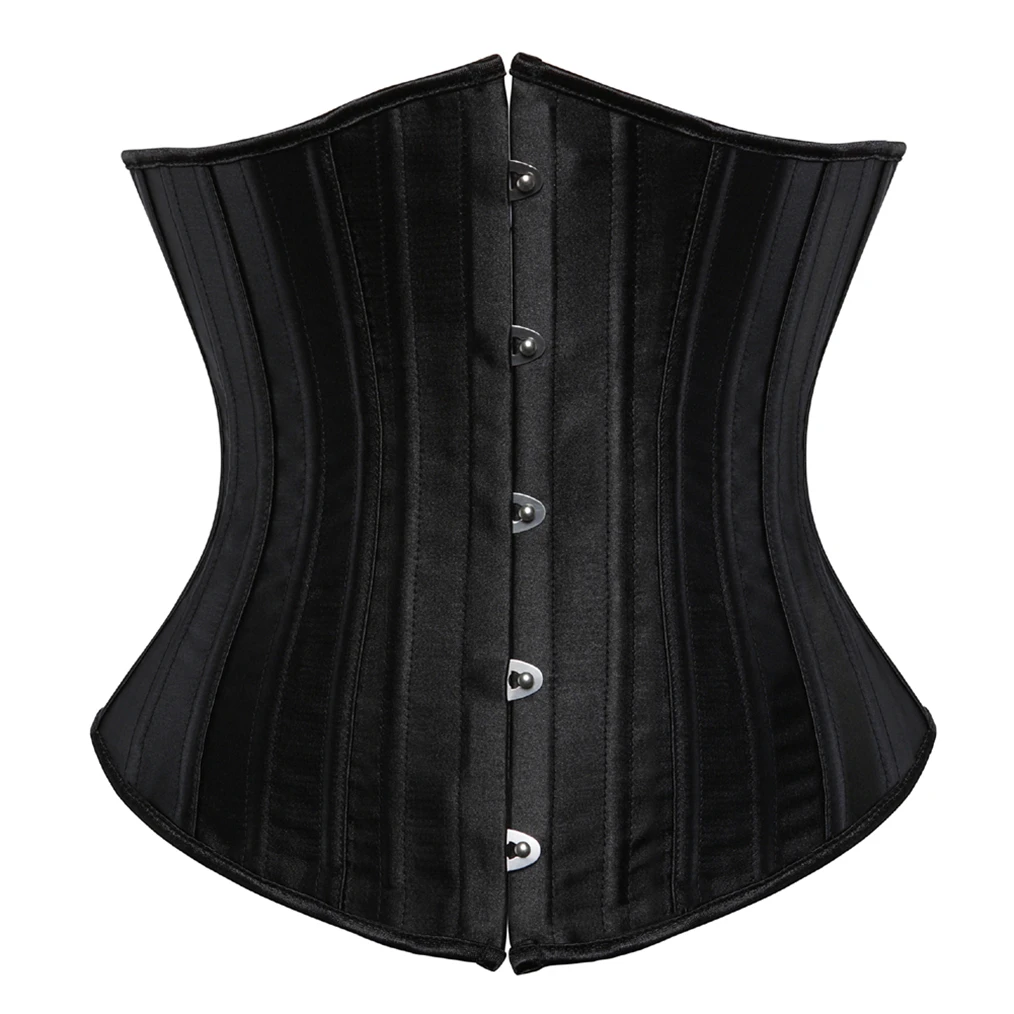 Corset-Mujer-Corgested-Bustier-Basque-Corset-Top-with-Straps-Lace ...
