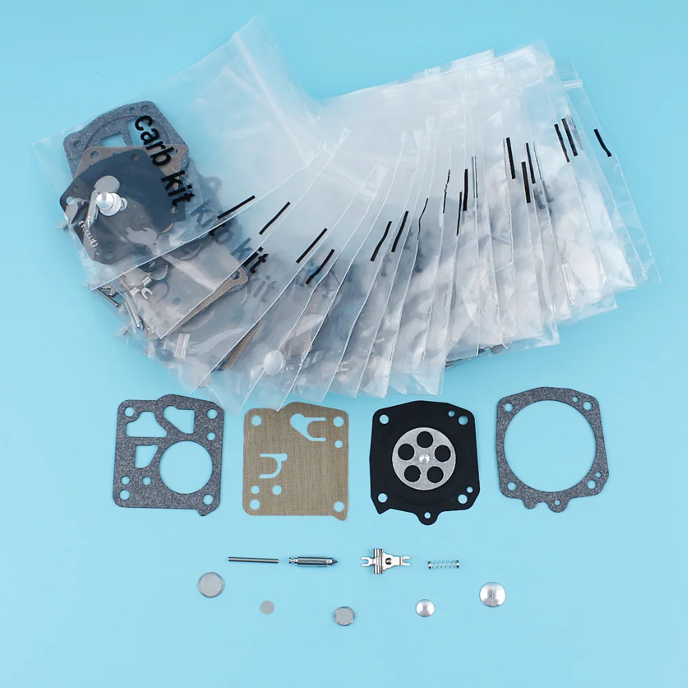 20pcs/lot Carburetor Diaphragm Repair Kit For Husqvarna 61 66 266 268 ...