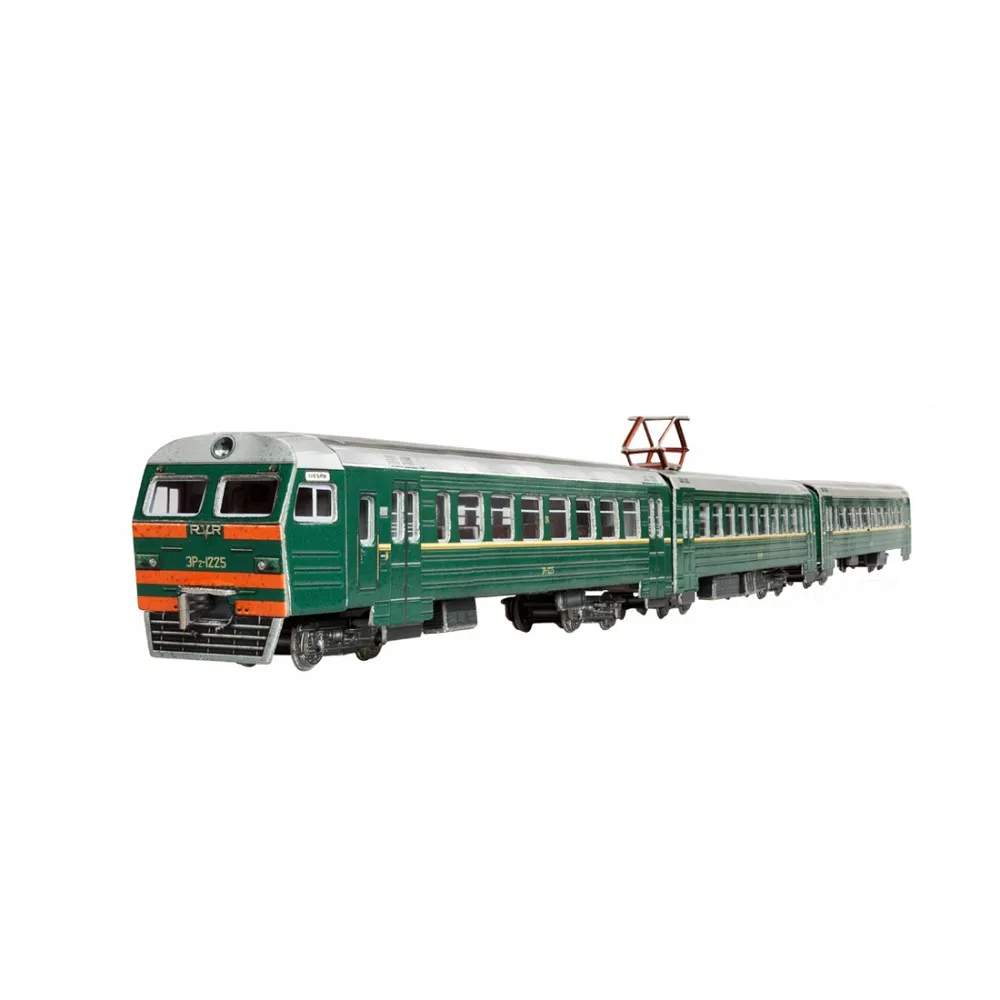 Electric-train-2-team-model-of-cardboard-umbum-606-3D-cardboard-models ...