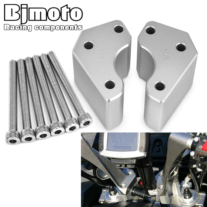 Motorcycle Alloy GTR 1400 Handlebar Risers Height up Adapters For ...