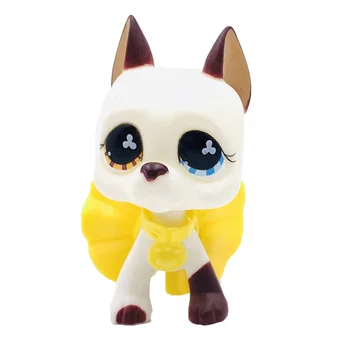 LPS CAT Rare Littlest pet shop bobble head Toy cute great dane dog ...