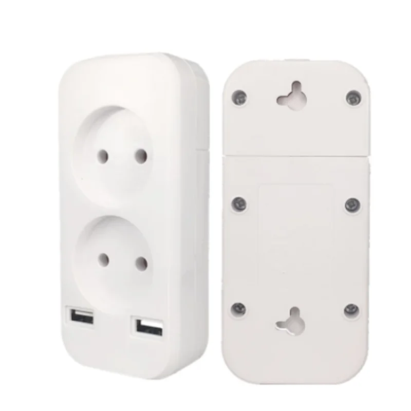 New-USB-extension-Socket-for-phone-charge-Double-USB-Port-5V-2A-outlet ...