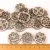 30pcs Round Wood Chip Snowflake Shape Scrapbooking Square Wood Chips ...