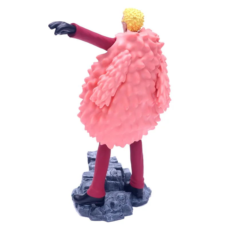 Cartoon Anime One Piece Donquixote Doflamingo Red Suit Ver. Gk PVC ...