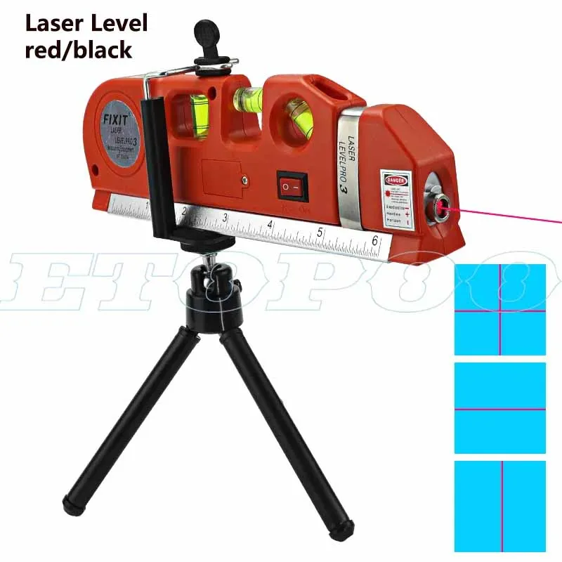 4 in 1 Accurate Multipurpose Laser Level Lever with tripod Cross ...