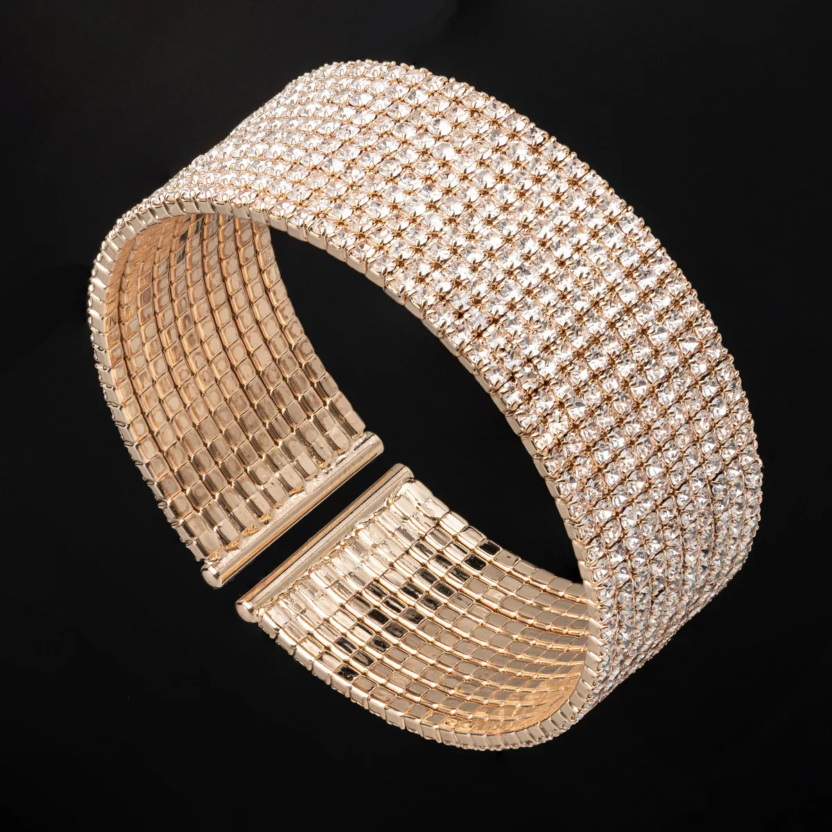 Bangles Bracelets Rhinestone | Rhinestone Jewelry Bracelets - Hot 3/7 ...