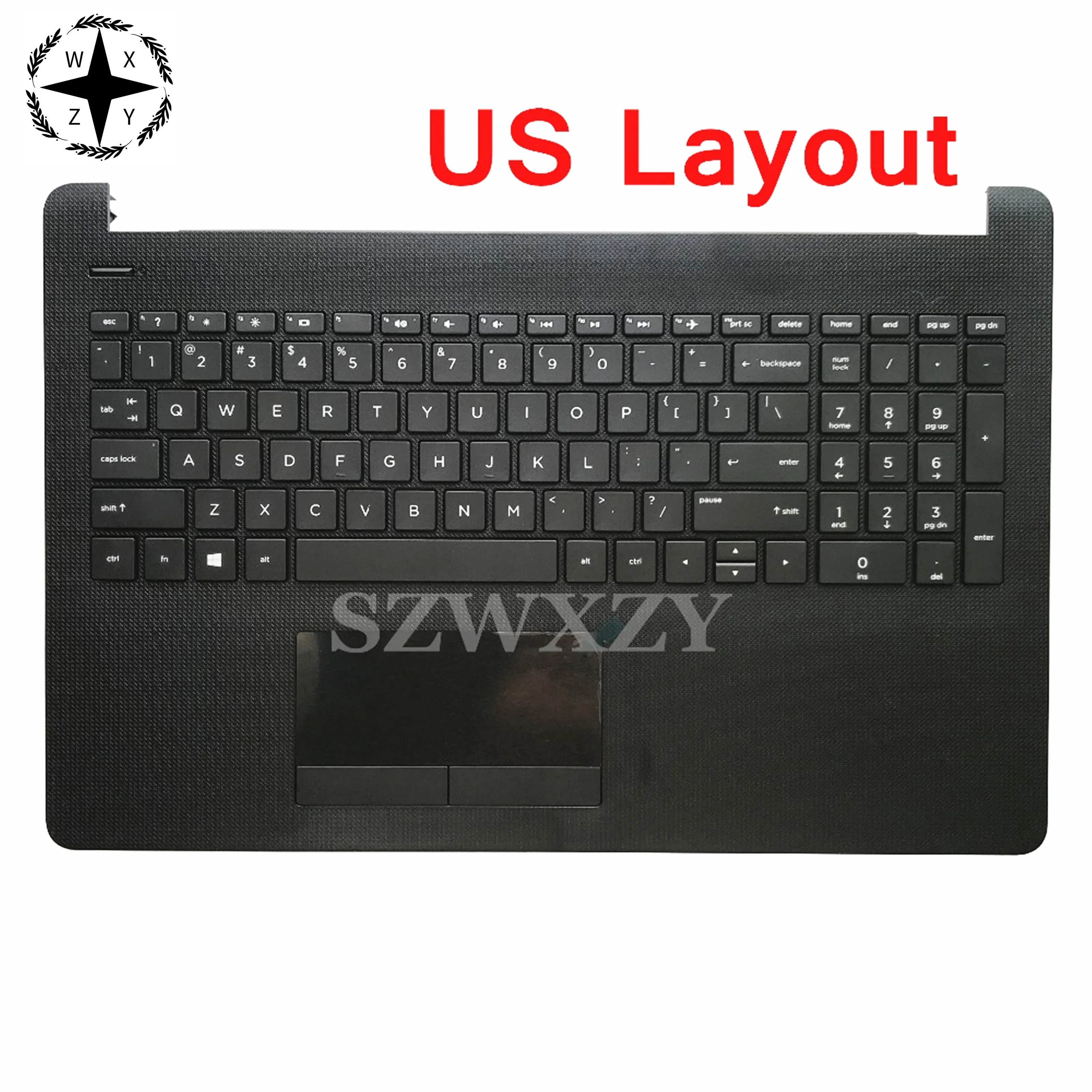 Teclado para portátil HP PAVILION 15 BW 15 BS 250 G6 255 G6 US, con ...