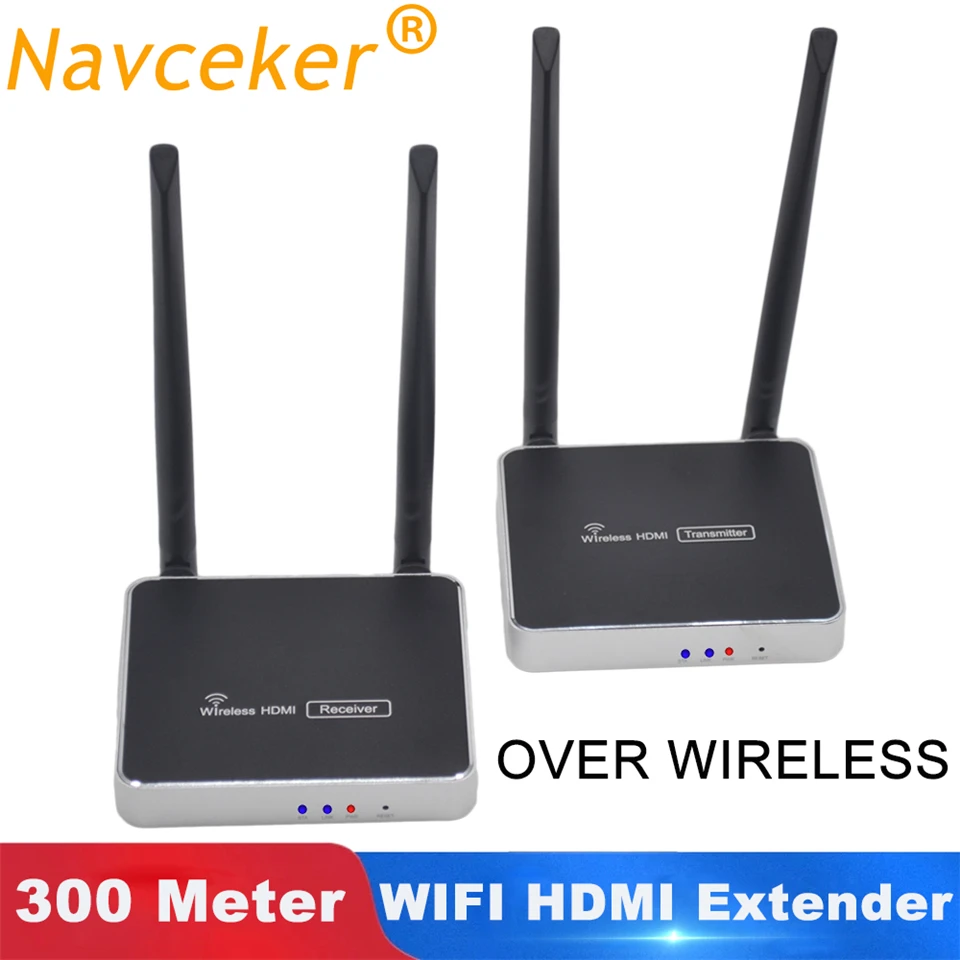 Navceker 5GHz Wireless 1080P HD TV Video HDMI Wireless Transmitter ...