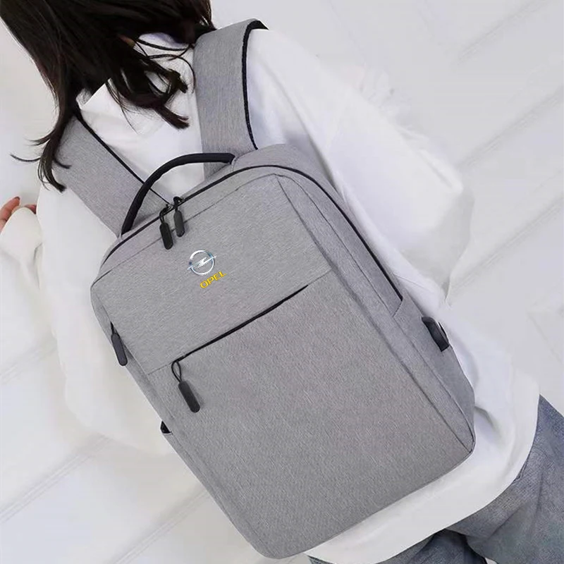 For-OPEL-Car-Laptop-USB-Backpack-School-Bag-Rucksack-Anti-Theft-Men ...