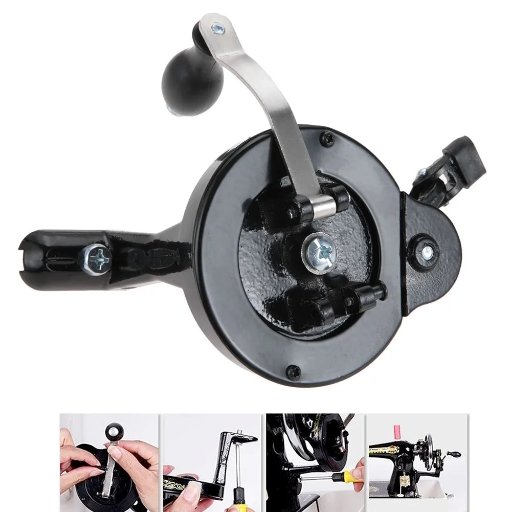 Tools Sewing & Needlecraft Singer Gold Hand Crank & Spoke Wheel For ...