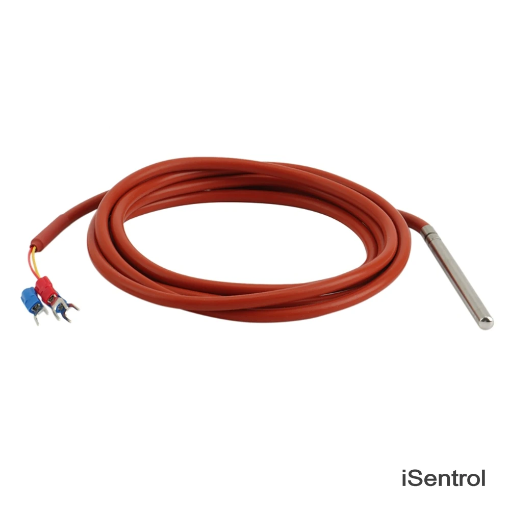 2-Meters-PT100-Temperature-Sensor-3-Wire-Silicone-Gel-Coated-Probe-6mm ...
