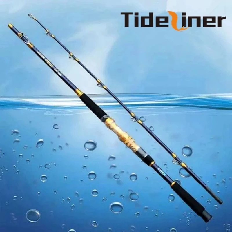 Tideliner-1-8M-2-1M-2-4M-jigging-boat-fishing-rod-trolling-spinning ...