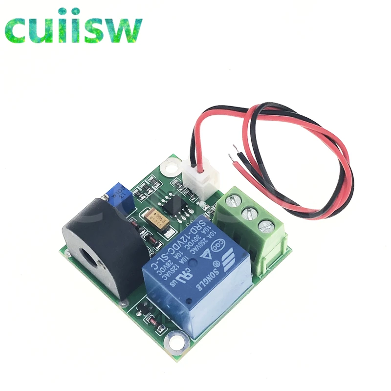 5v 12v 0-5a Ac Current Detection Sensor Module 5a Switch Output Sensor ...