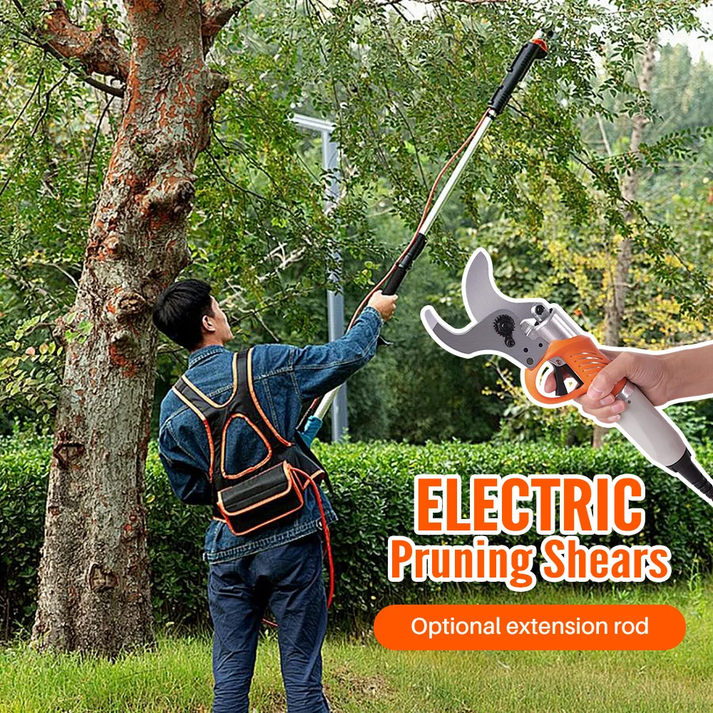 450W Electric Shears Electric Pruner for Fruit Tree Garden Scissors 36V ...