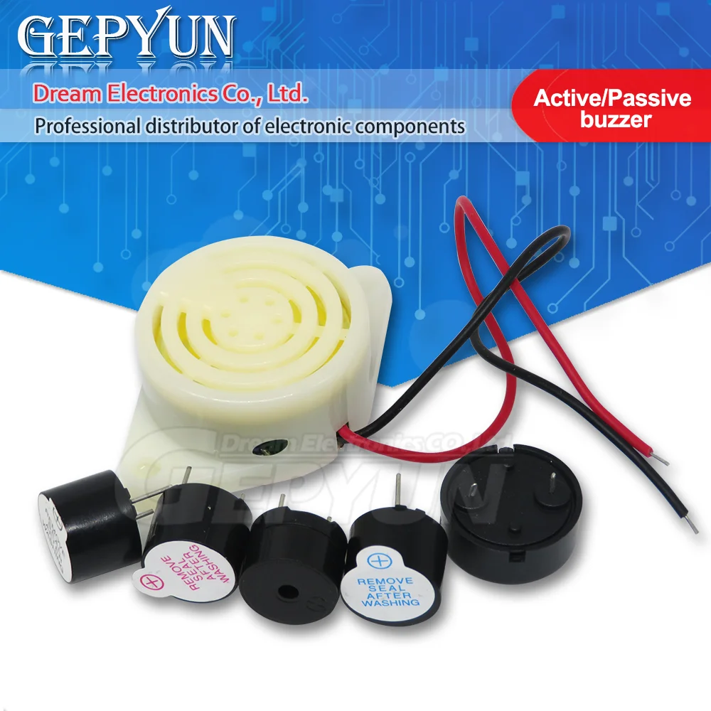 12095-3V-5V-12V-SFM-27-Active-Buzzer-High-decibel-95DB-Passive ...