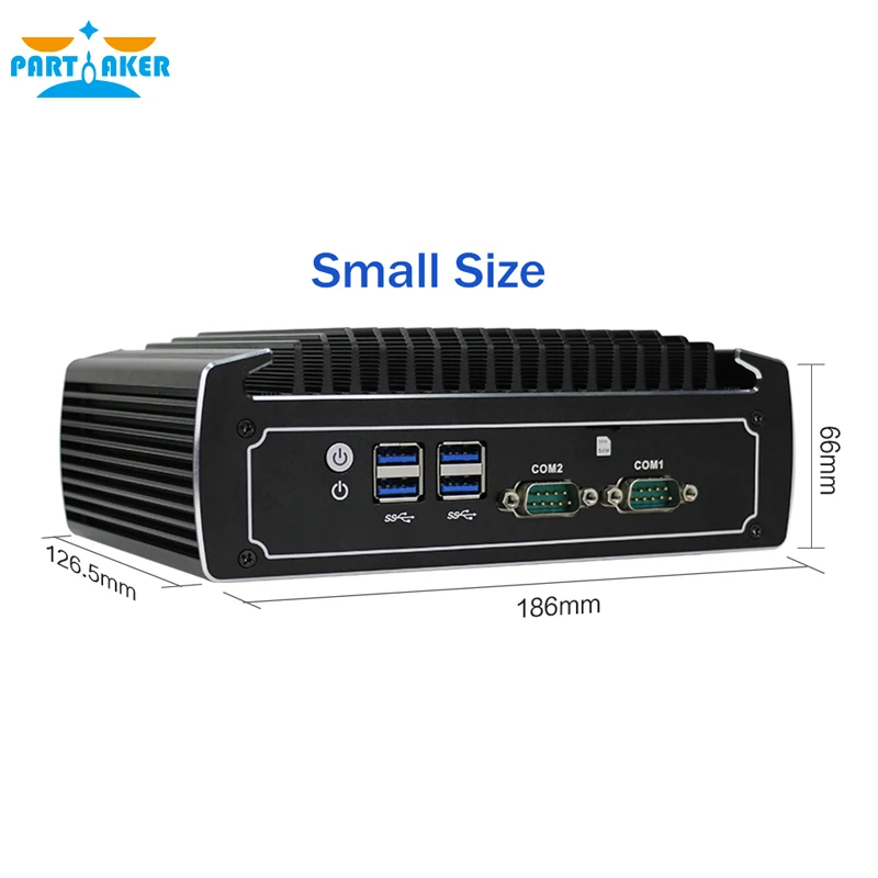 Partaker-I28-Fanless-Mini-Computer-8th-Generation-Intel-Core-i7-8550u ...