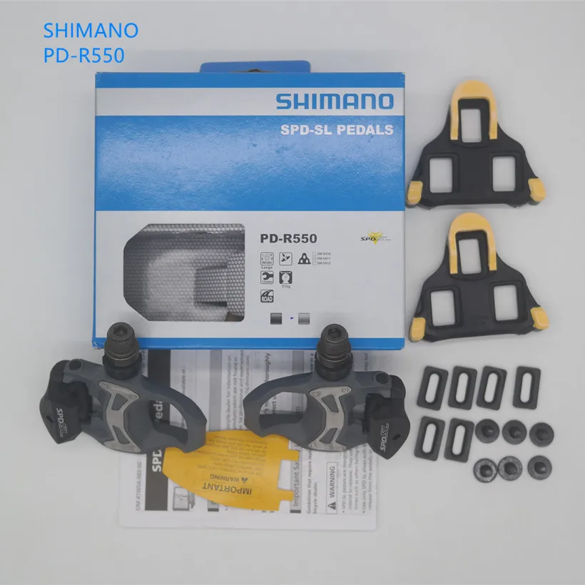 Shimano Pd R550 Pedals | Shimano Spd Sl Pedals | Road Bicycle Pedals | Cycling Pedals - Bicycle ...