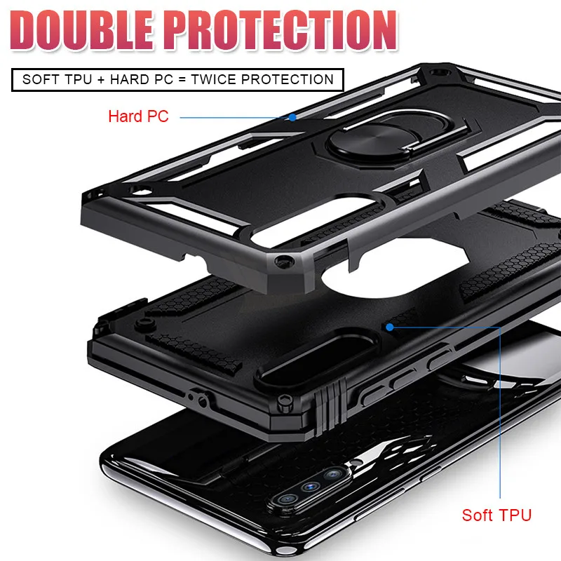 Shockproof Luxury Armor Case For Samsung