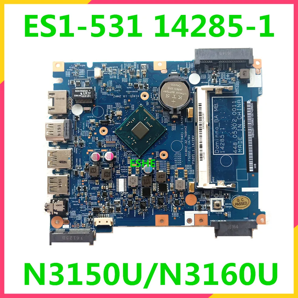 14285-1-For-Acer-Aspire-ES1-531-EX2519-N1SW4-Laptop-Motherboard-448 ...