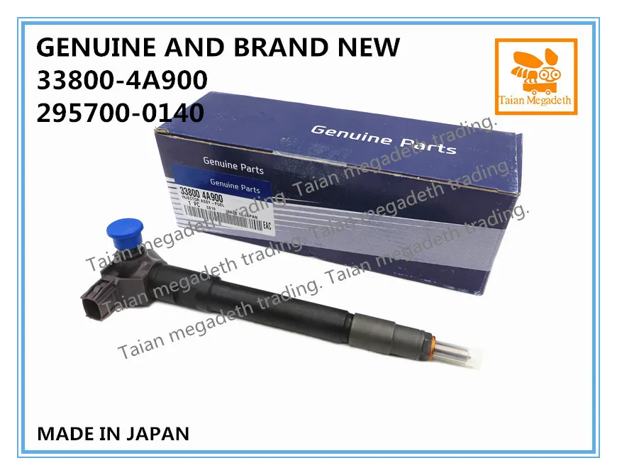 Inyector de combustible genuino y nuevo, 295700 0140, 33800 4A900 para ...