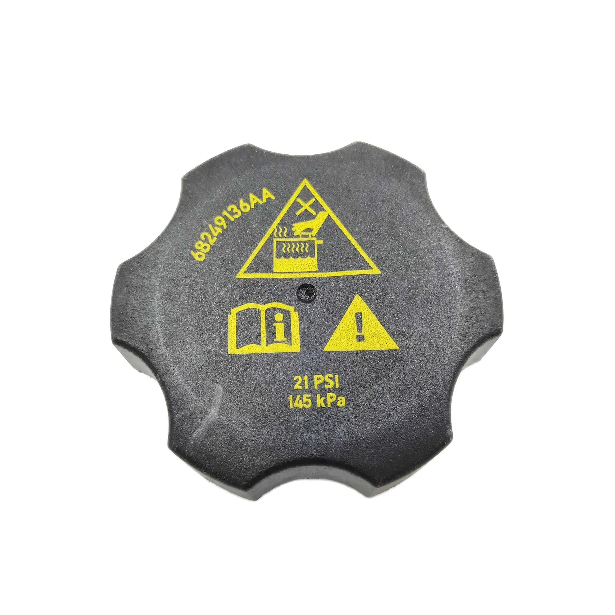 68249136AA Engine coolant bottle storage tank cap cover ...