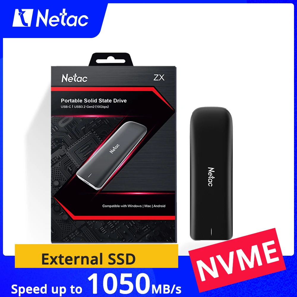 Netac Nvme Ssd 500gb External Hard Drive Ssd 1tb M.2 Ssd Nvme 250gb ...