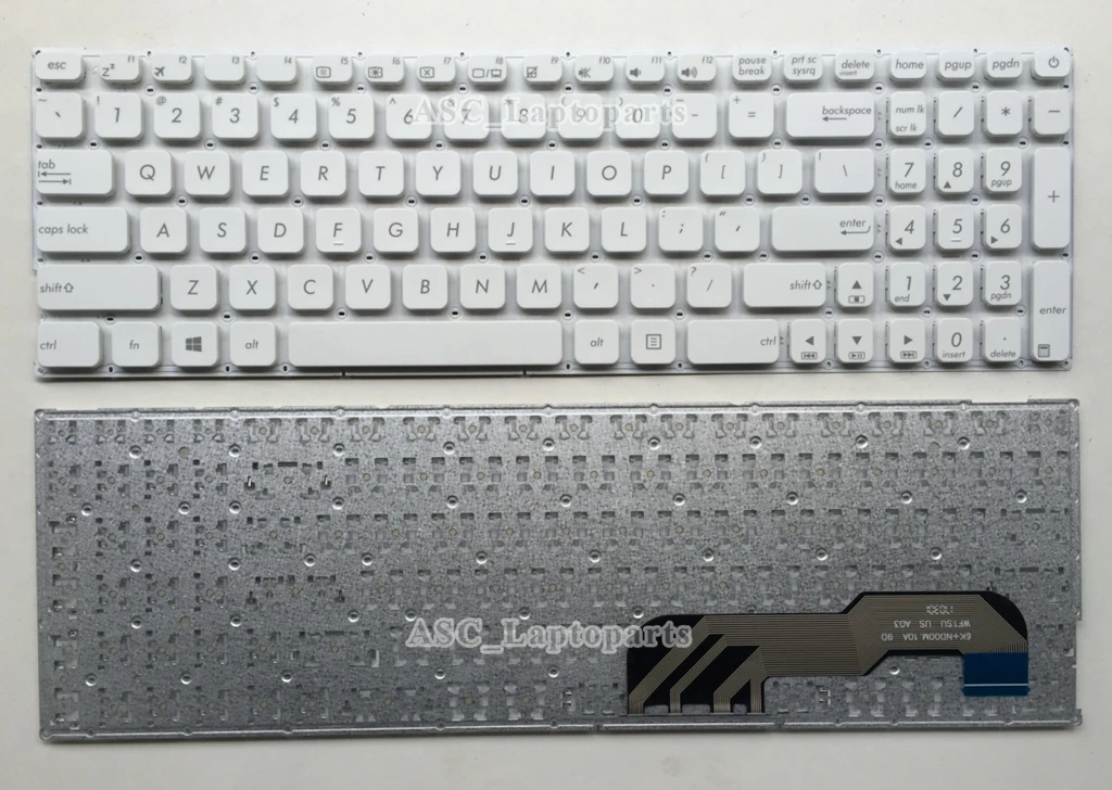 New Us Qwerty Keyboard For Asus X541 X541n X541na X541nc X541s X541sa ...