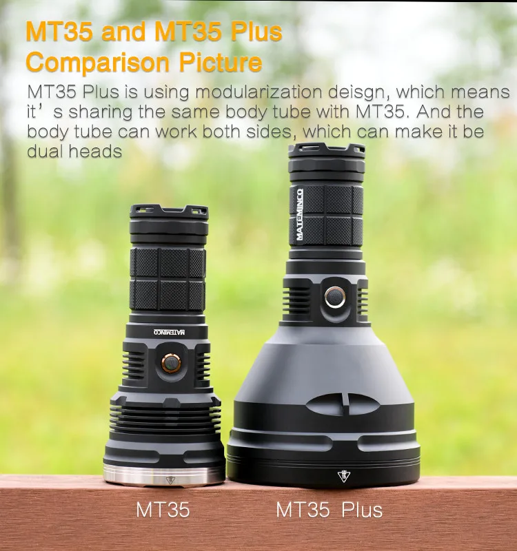 Mateminco Mt35 Plus 2416 Meters Super Powerful Long Range 2700 Lumens ...
