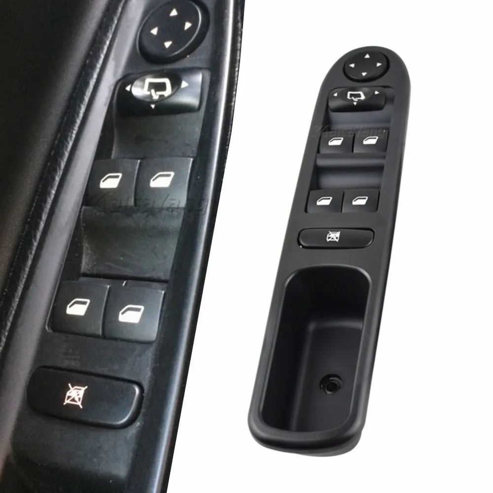 Oval Panel Electric Power Window Master Lifter Control Switch Button ...