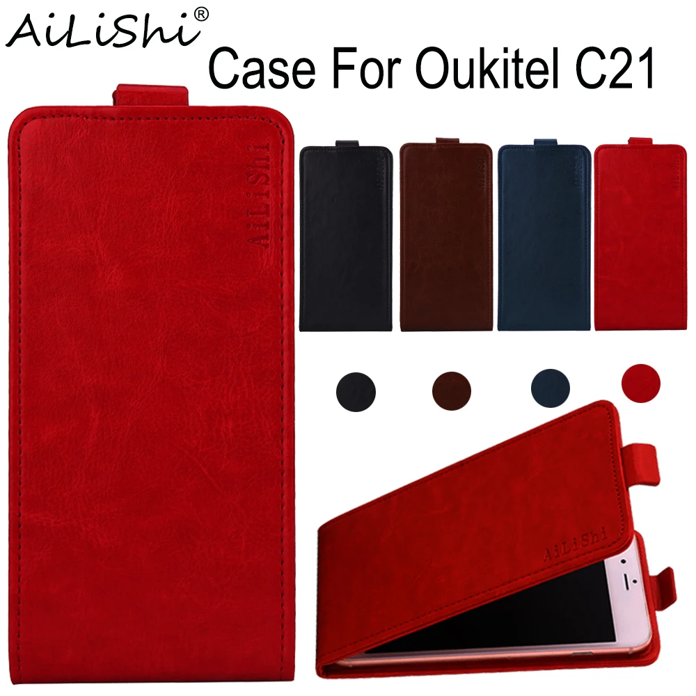 Ailishi capa para celular oukitel c21, case de couro sintético de luxo ...