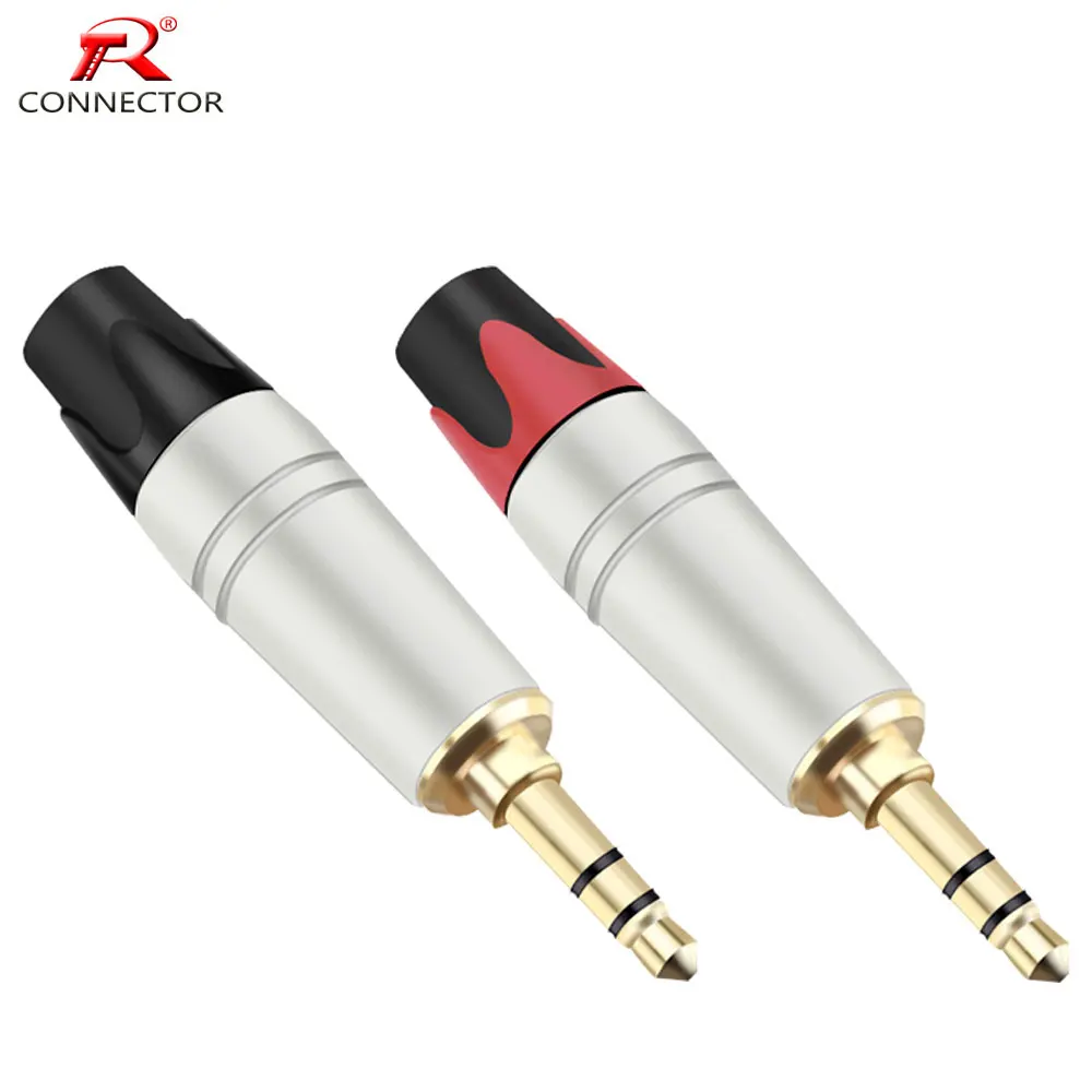 8pcs-4pairs-3-5mm-jack-connector-3poles-gold-plated-jack-3-5mm-audio ...